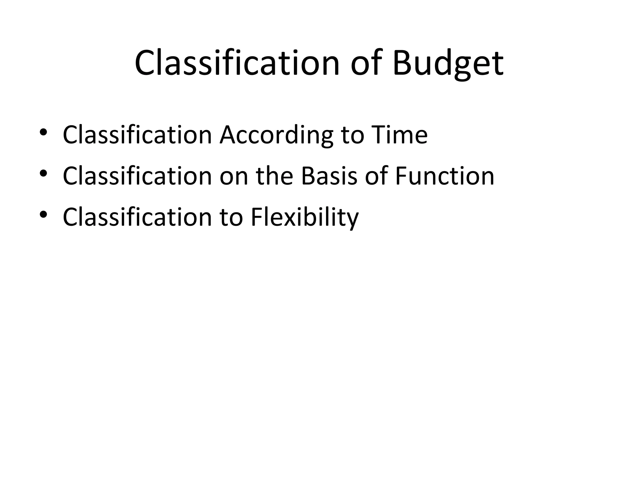 Budgeting control ppt farah mam | PPT