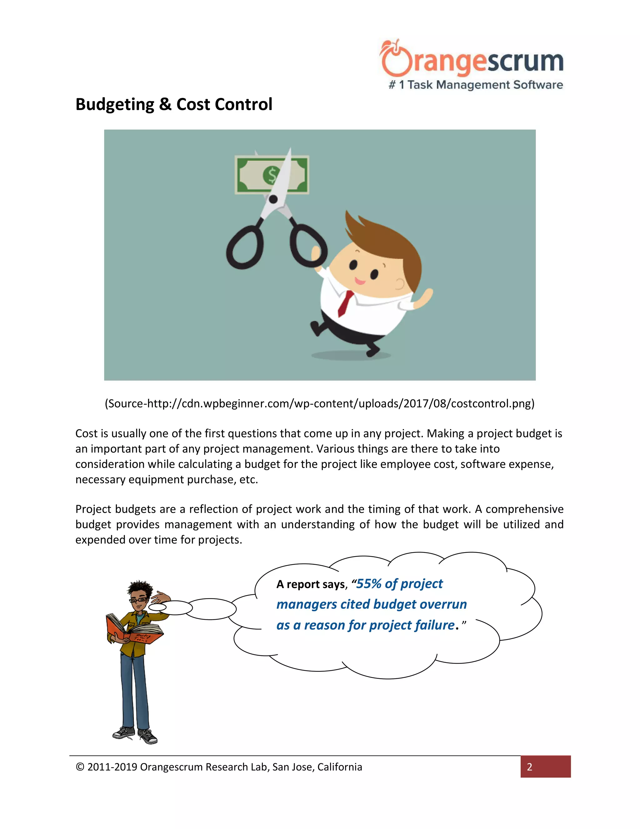 Budgeting & cost control | PDF