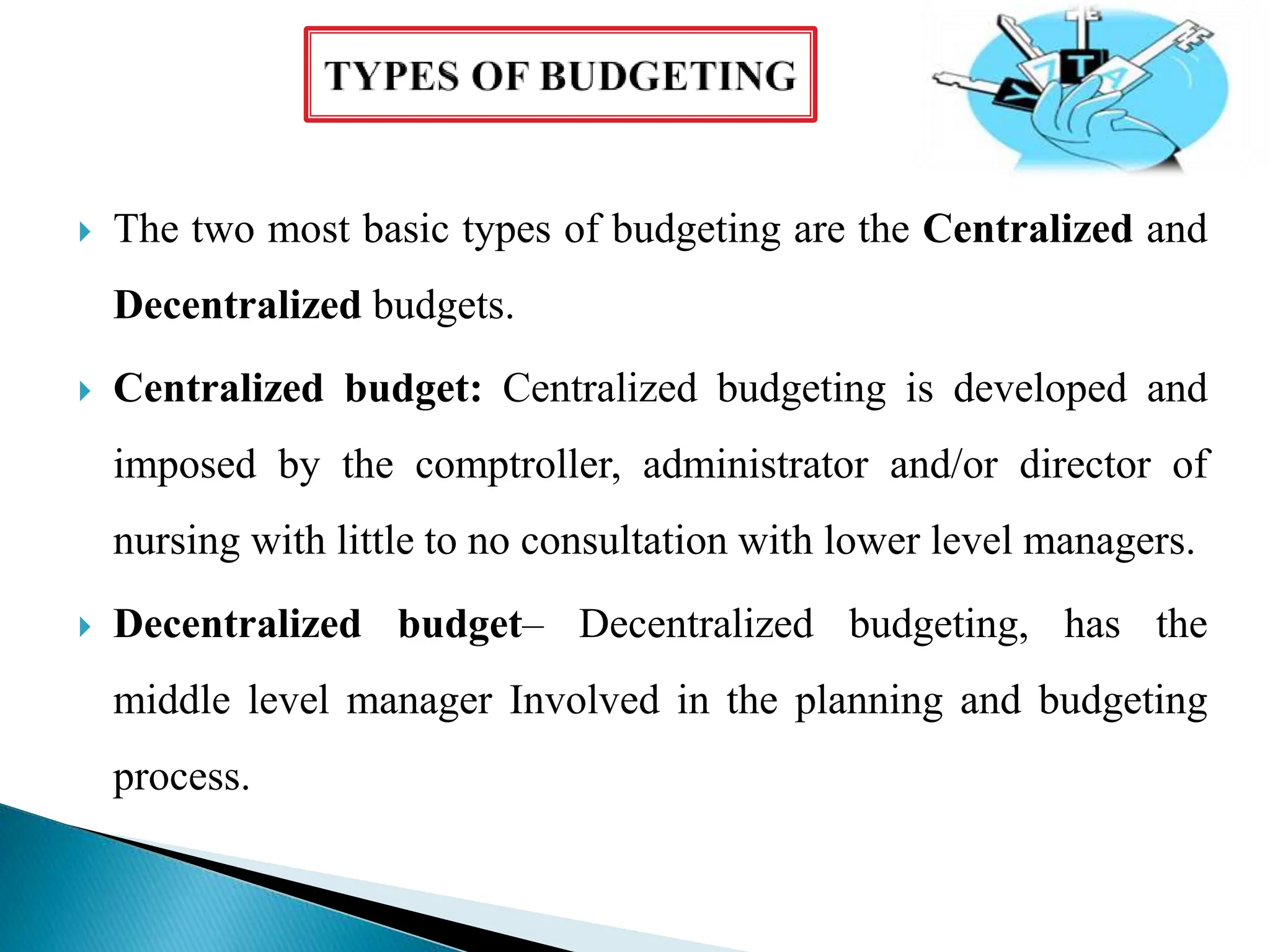budgeting for various units and levels.pptx