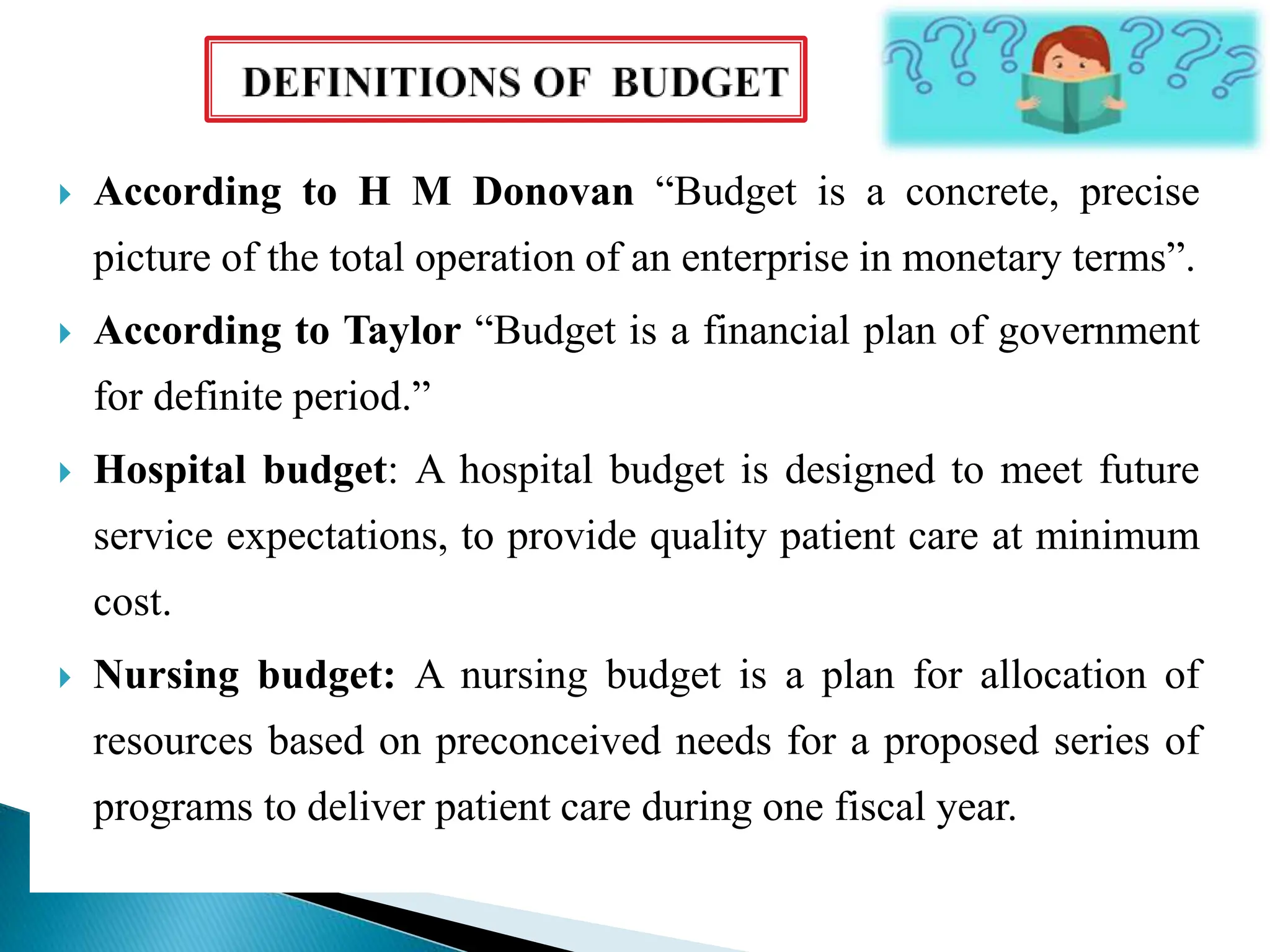budgeting for various units and levels.pptx