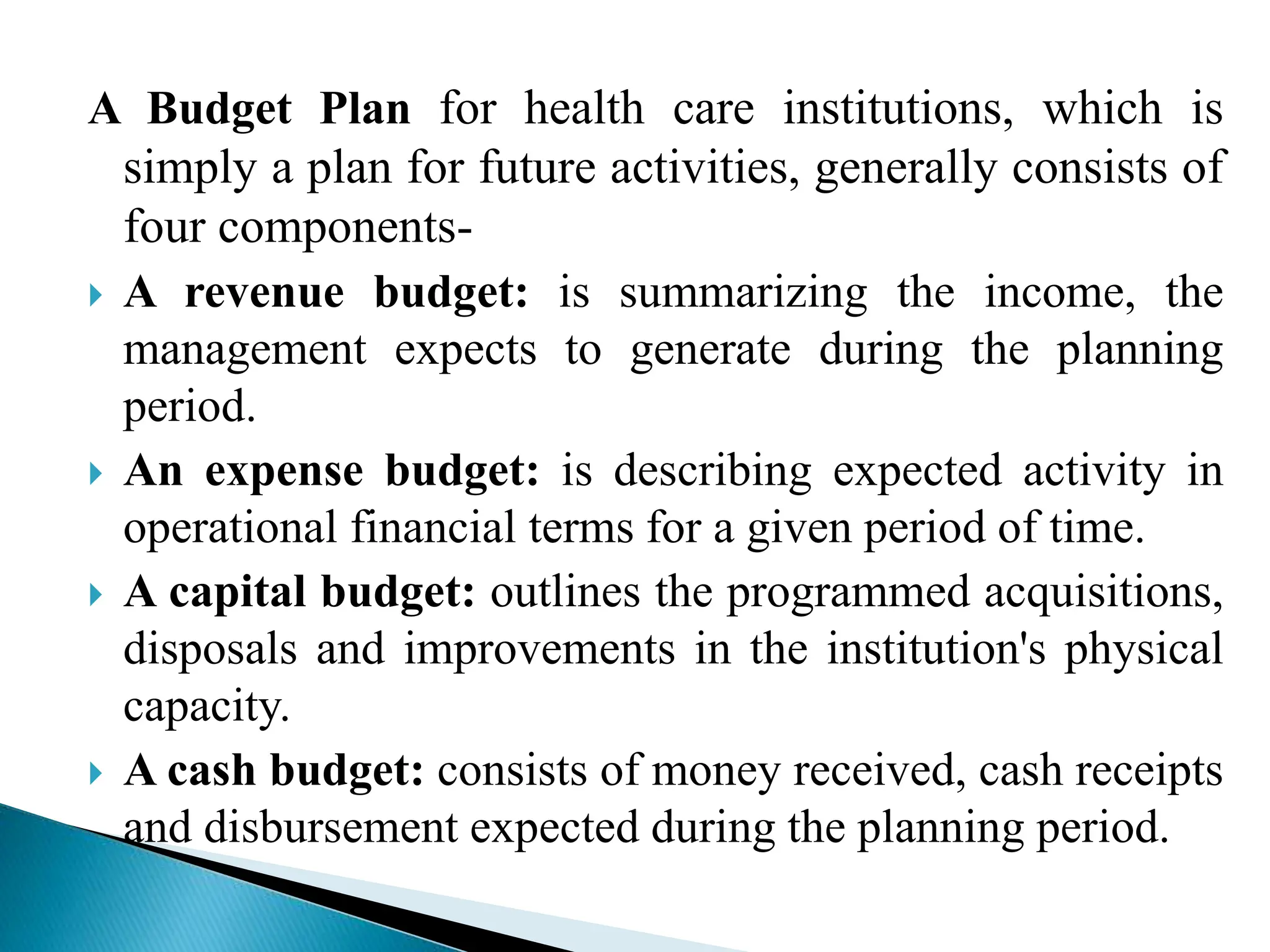 budgeting for various units and levels.pptx