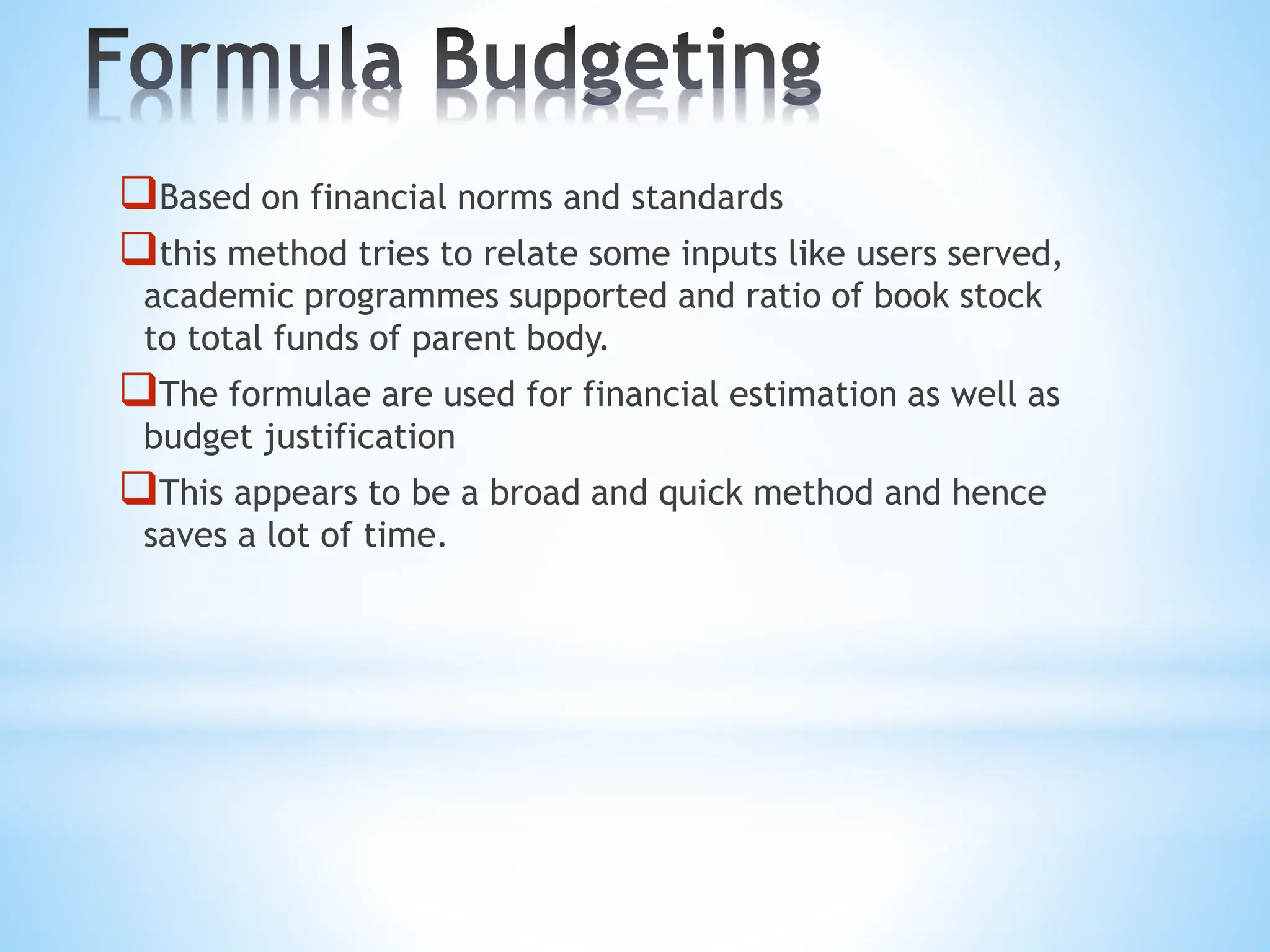 Budgeting methods & Techniques, Different types of budgeting. | PPTX