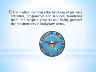 Budgeting methods & Techniques, Different types of budgeting. | PPTX