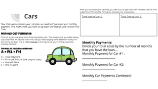 Budgeting Project for Algebra Students.pptx