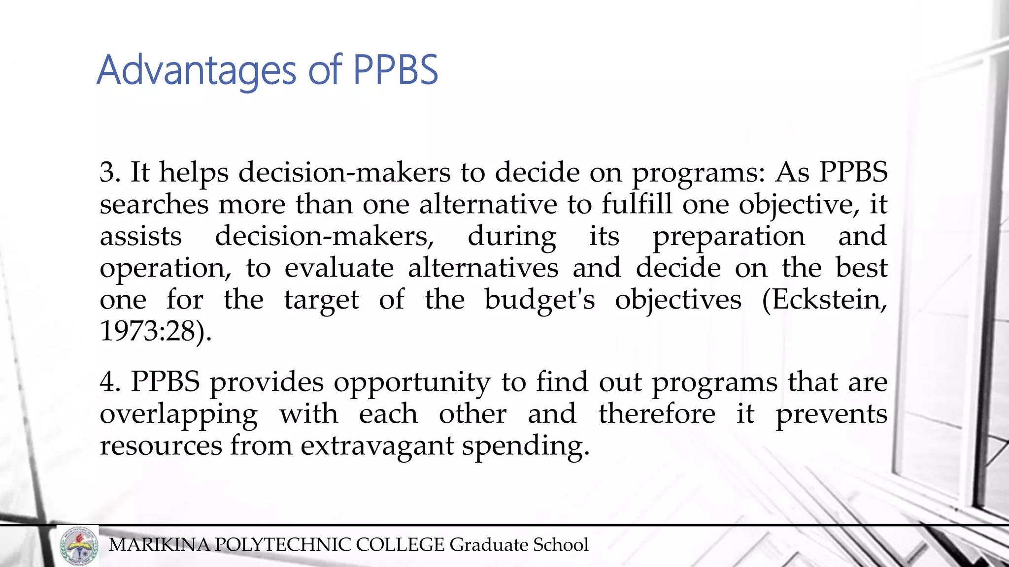Budgeting system, Line-Item, Lump sum and PPBS | PPTX
