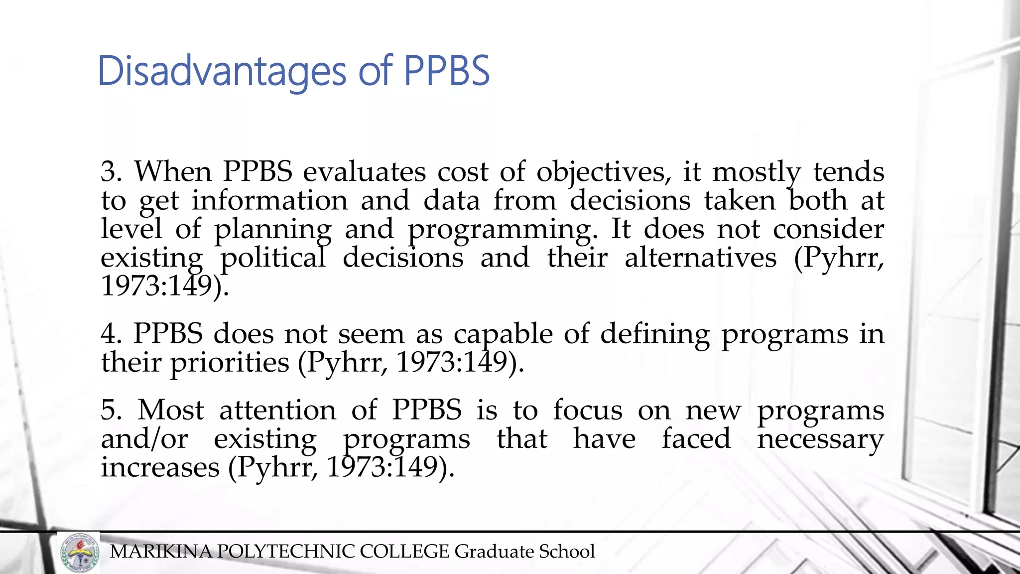 Budgeting system, Line-Item, Lump sum and PPBS | PPTX
