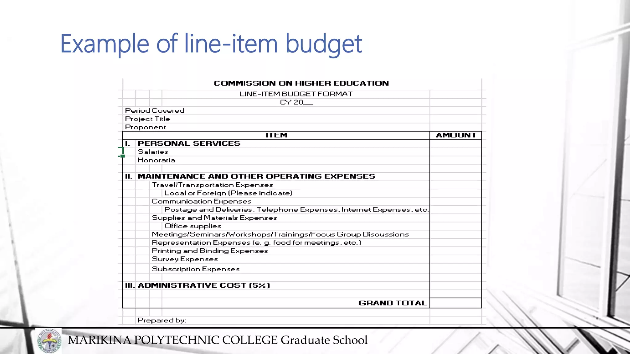 Budgeting system, Line-Item, Lump sum and PPBS | PPTX