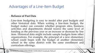 Budgeting system, Line-Item, Lump sum and PPBS | PPTX