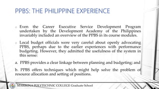 Budgeting system, Line-Item, Lump sum and PPBS | PPTX