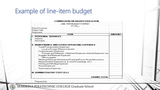 Budgeting system, Line-Item, Lump sum and PPBS | PPTX