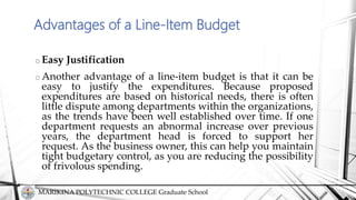 Budgeting system, Line-Item, Lump sum and PPBS | PPTX