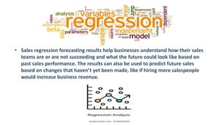 Regression analysis: popular sales forecast system .pptx | Free Download