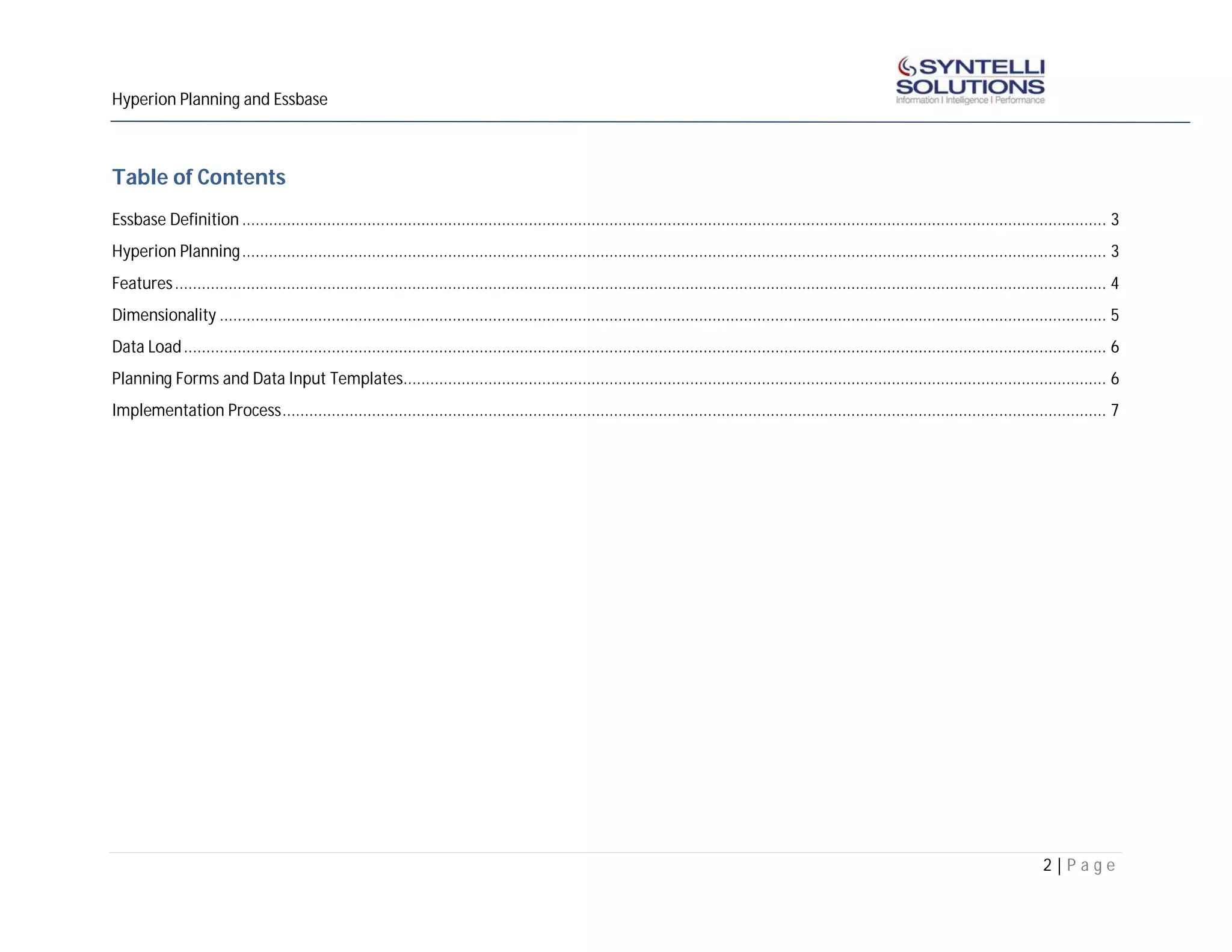 Budgeting using hyperion planning vs essbase | PDF