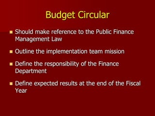 Budget integration, program budgeting and reengineering of business ...