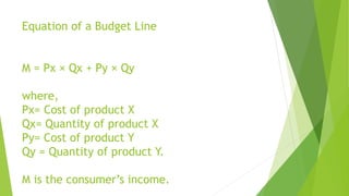 Budget Line.pptx | Stocks and Bonds | Personal Investing