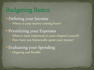 Budget Management | PPT