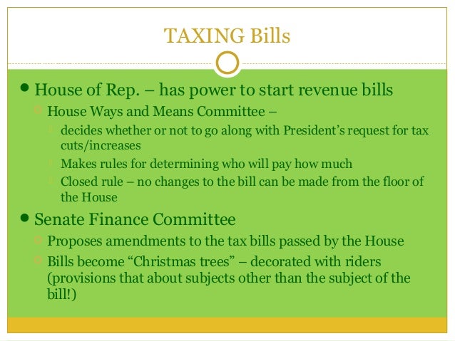 Ch. 5 - Taxing & Spending