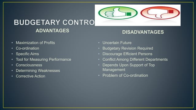 Budgetary control | PPTX | Business Accounting & Finance | Business