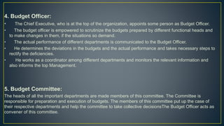 Budgetary control | PPTX