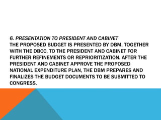 Budget preparation | PPTX