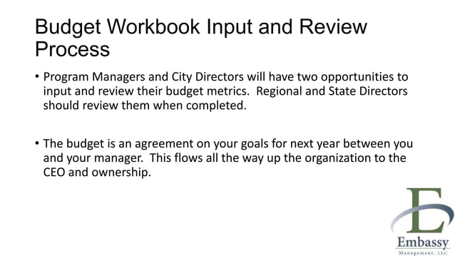 Budget prep presentation | PPT