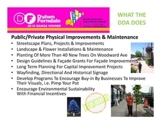Ferndale DDA Budget Presentation FYE2012 | PPT