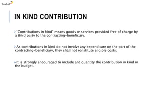 Budget Proposal - Orientation Enabel.pptx