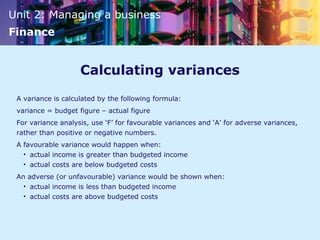 Budgets | PPT