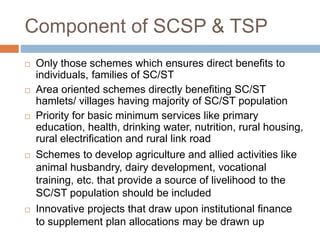 Budget and Special Component Plan | PPSX