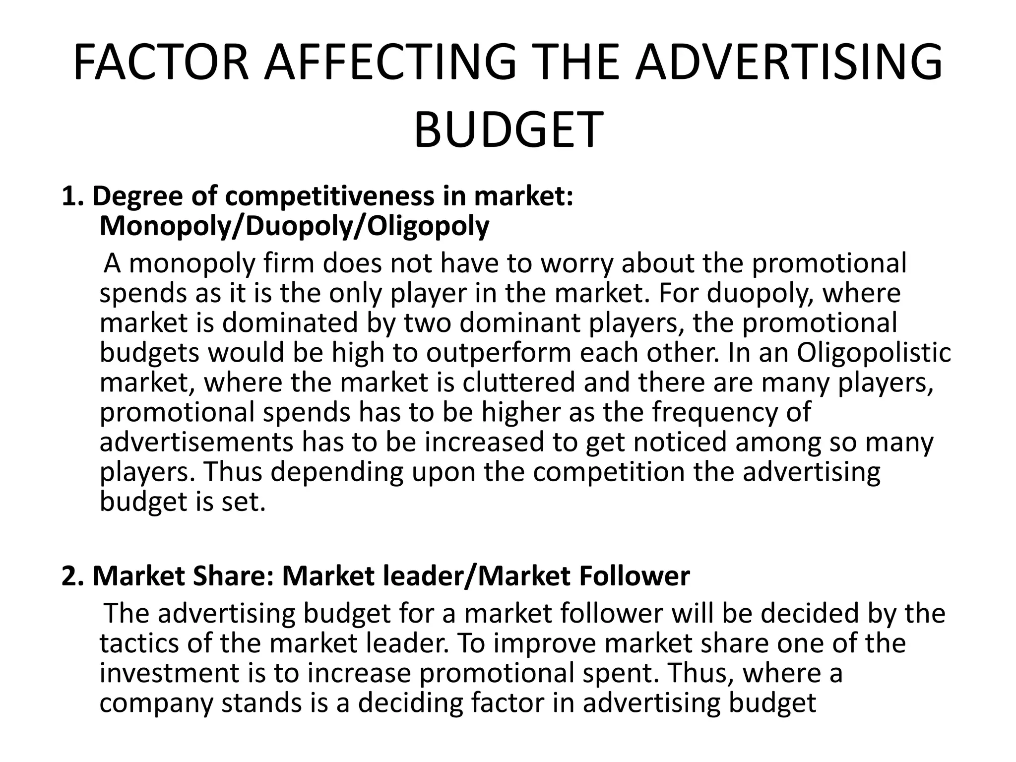 Budget setting imc | PPTX
