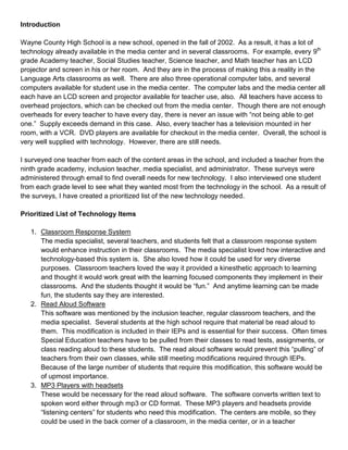 Budget simulation | DOC