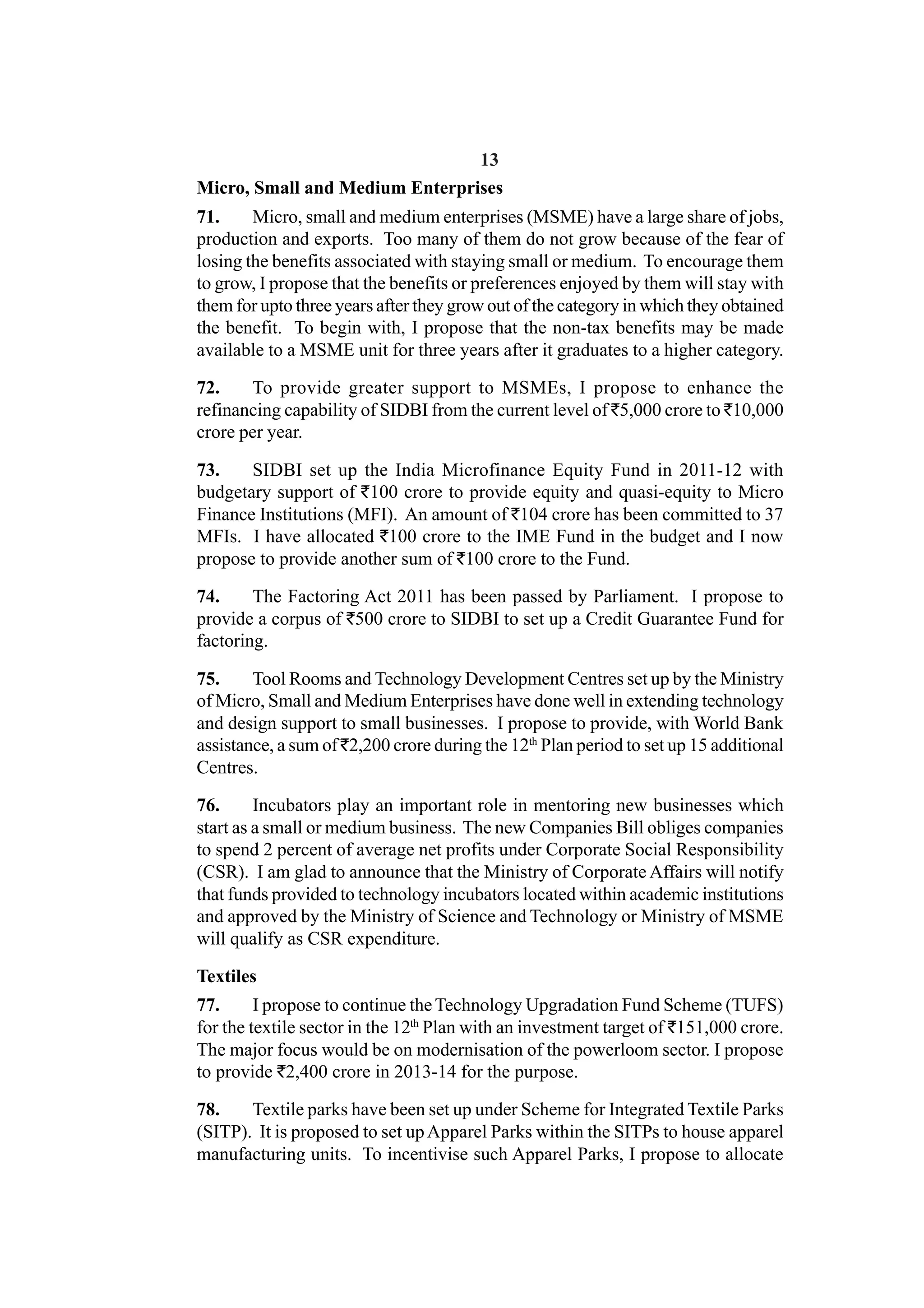 Budget speech | PDF | Business Accounting & Finance | Business