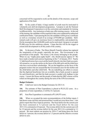 Budget speech | PDF | Business Accounting & Finance | Business