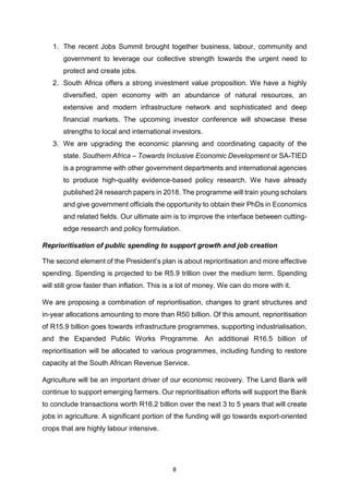 Budget Speech 2018 | PDF | Business Accounting & Finance | Business