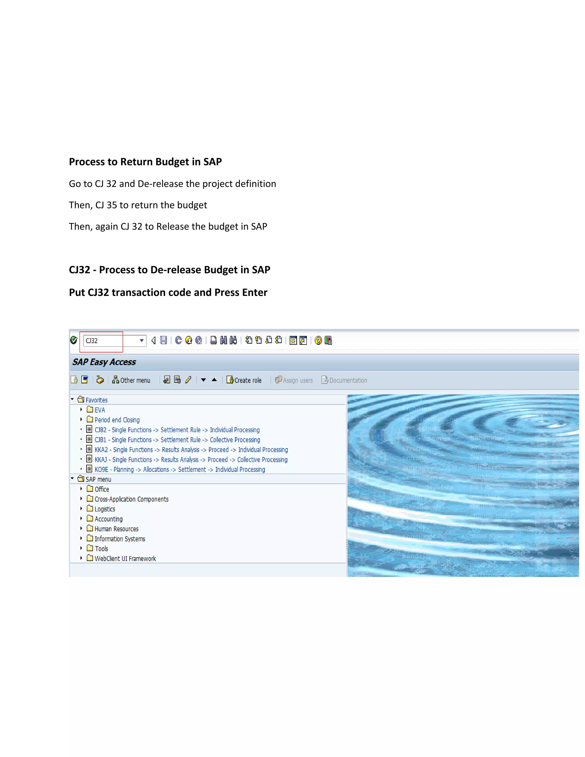 Budget upload process in SAP PS | DOC