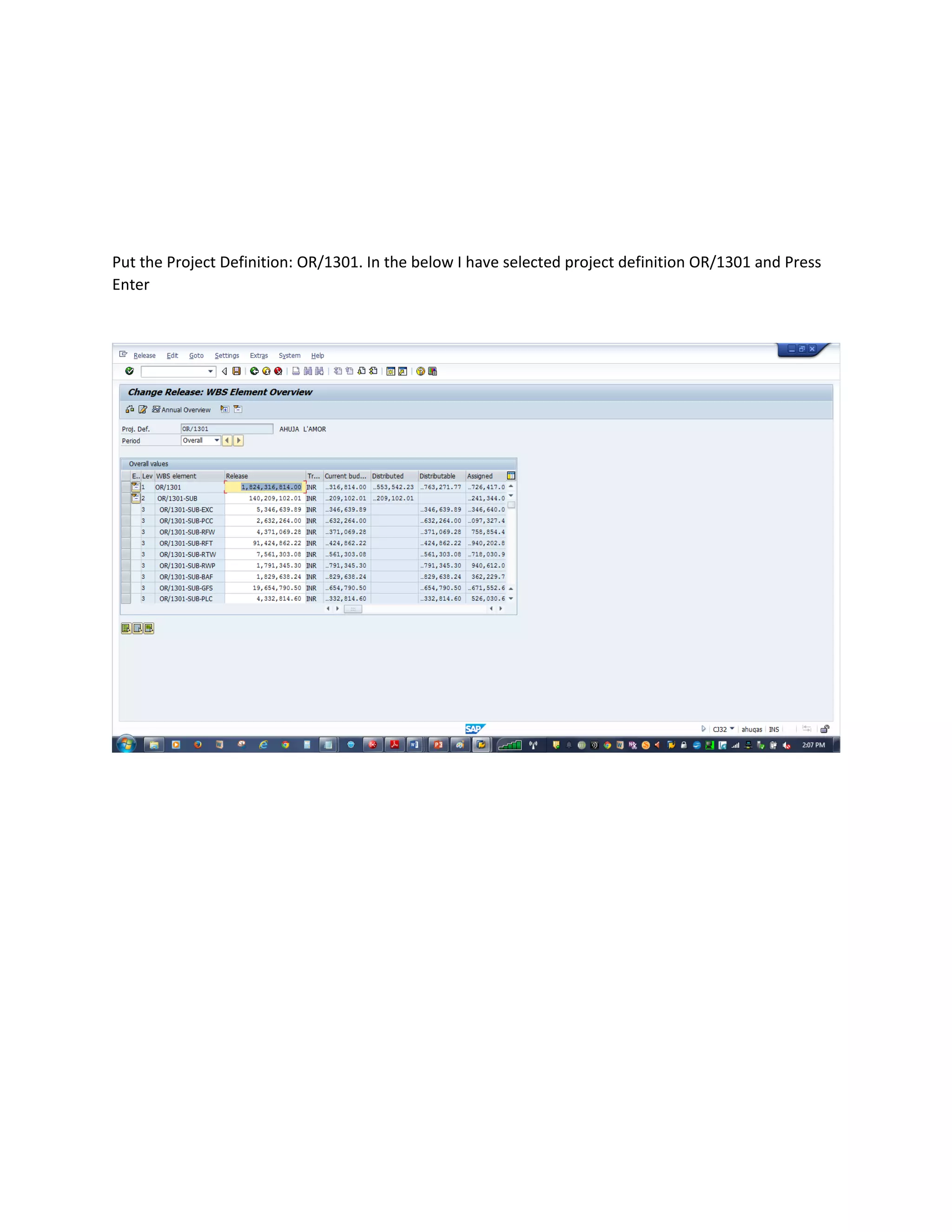 Budget upload process in SAP PS | DOC