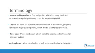 Budget writing | PPT