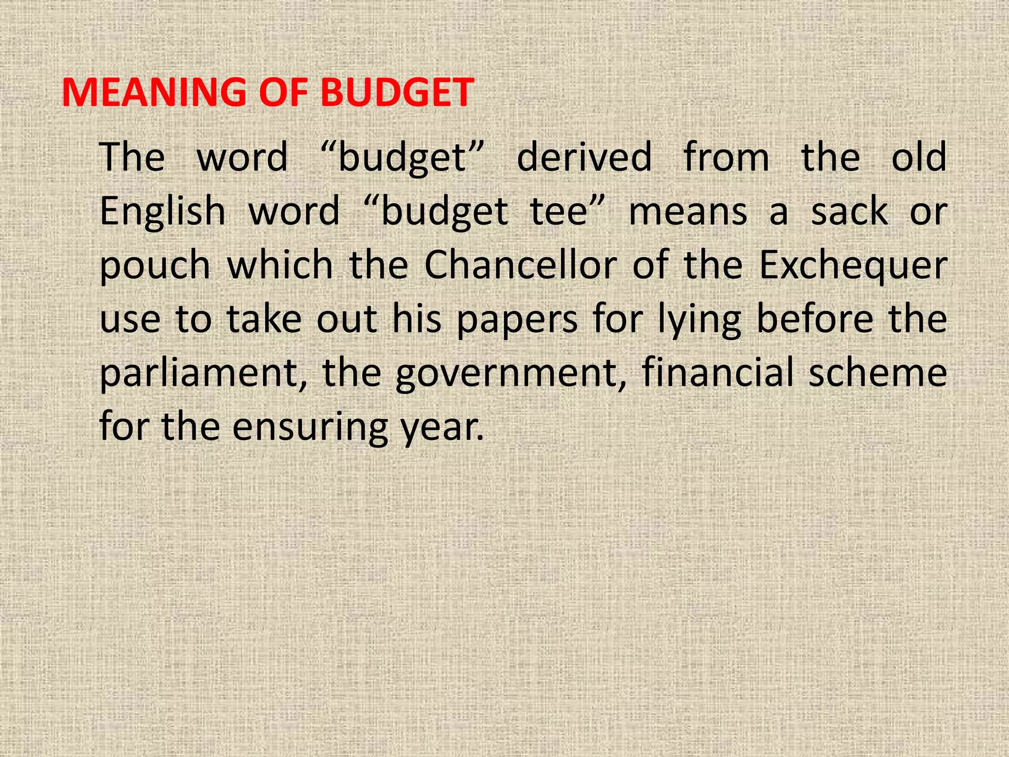 Budgeting in nursing | PPT