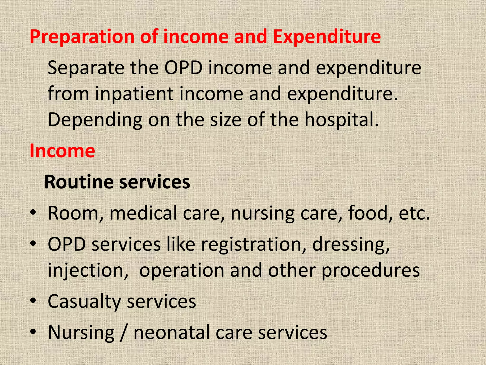 Budgeting in nursing | PPT