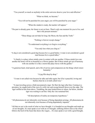 Gautama Buddha: Life & Words | DOC
