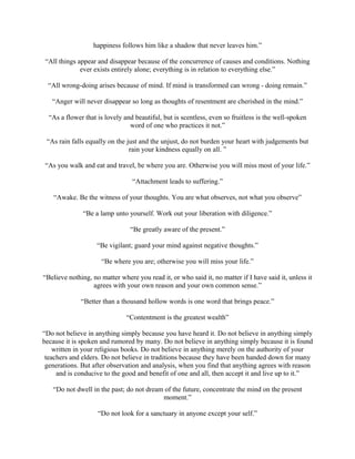 Gautama Buddha: Life & Words | DOC