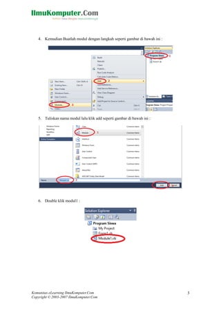 aplikasi-edit-simpan-hapus-cari-data-menggunakan-visual-basic-20101 | PDF