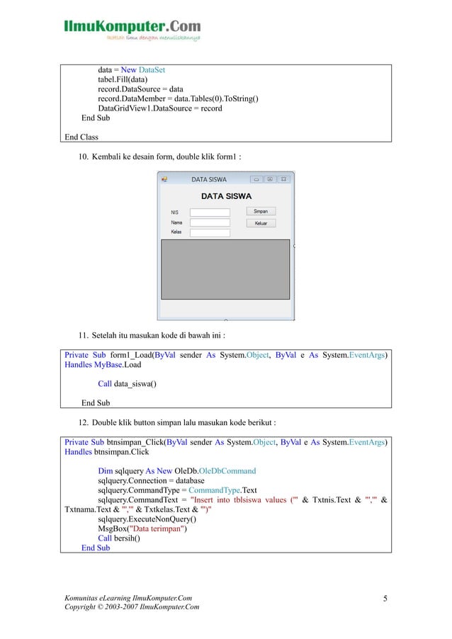 aplikasi-edit-simpan-hapus-cari-data-menggunakan-visual-basic-20101 | PDF