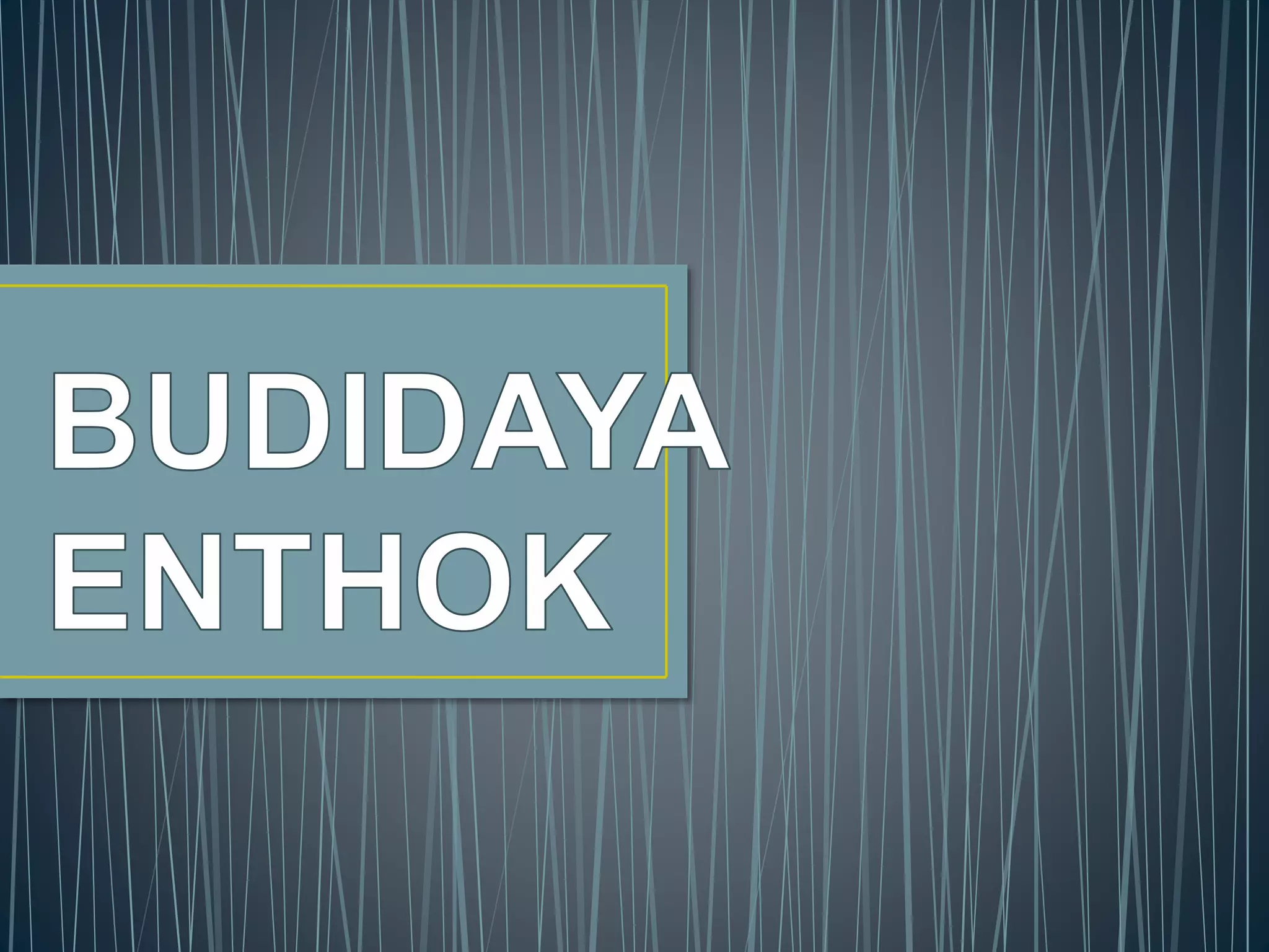 Budidaya enthok mudah dan sederhana | PPTX