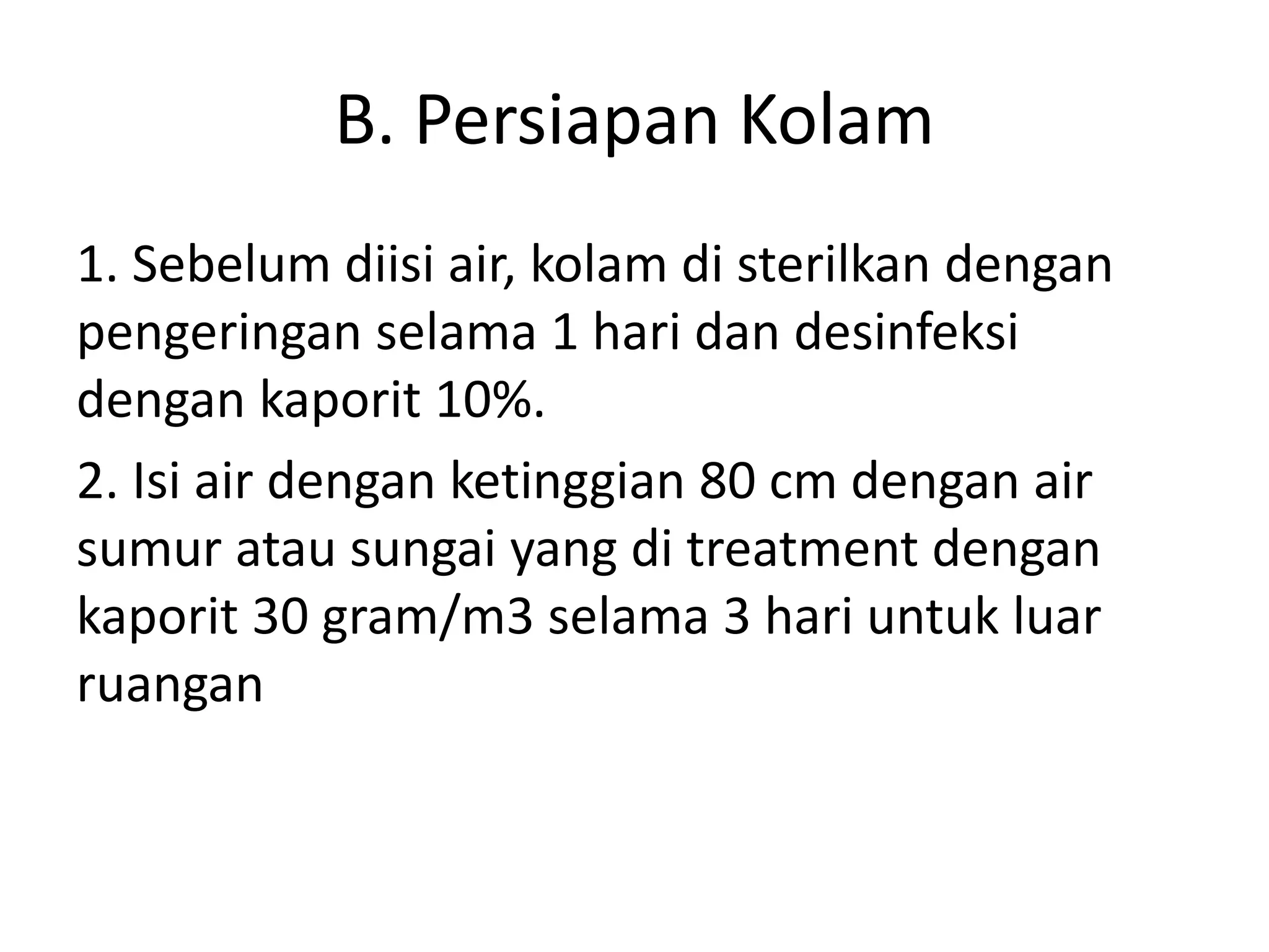 Budidaya ikan air tawar dengan bio flok | PPTX