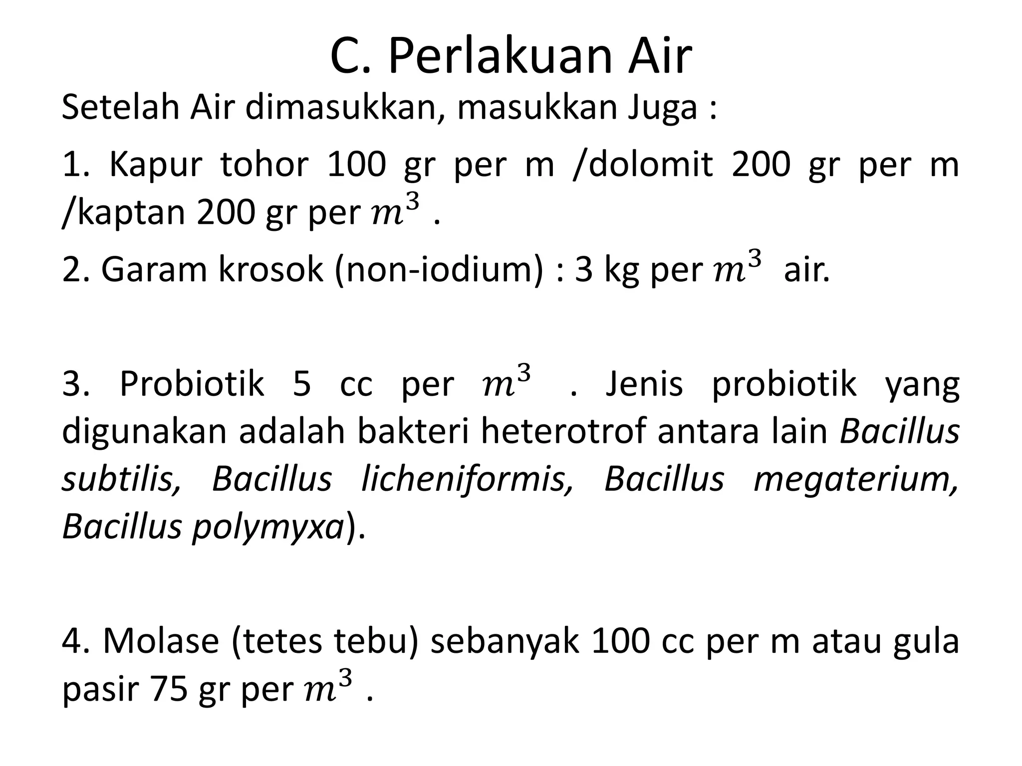 Budidaya ikan air tawar dengan bio flok | PPTX