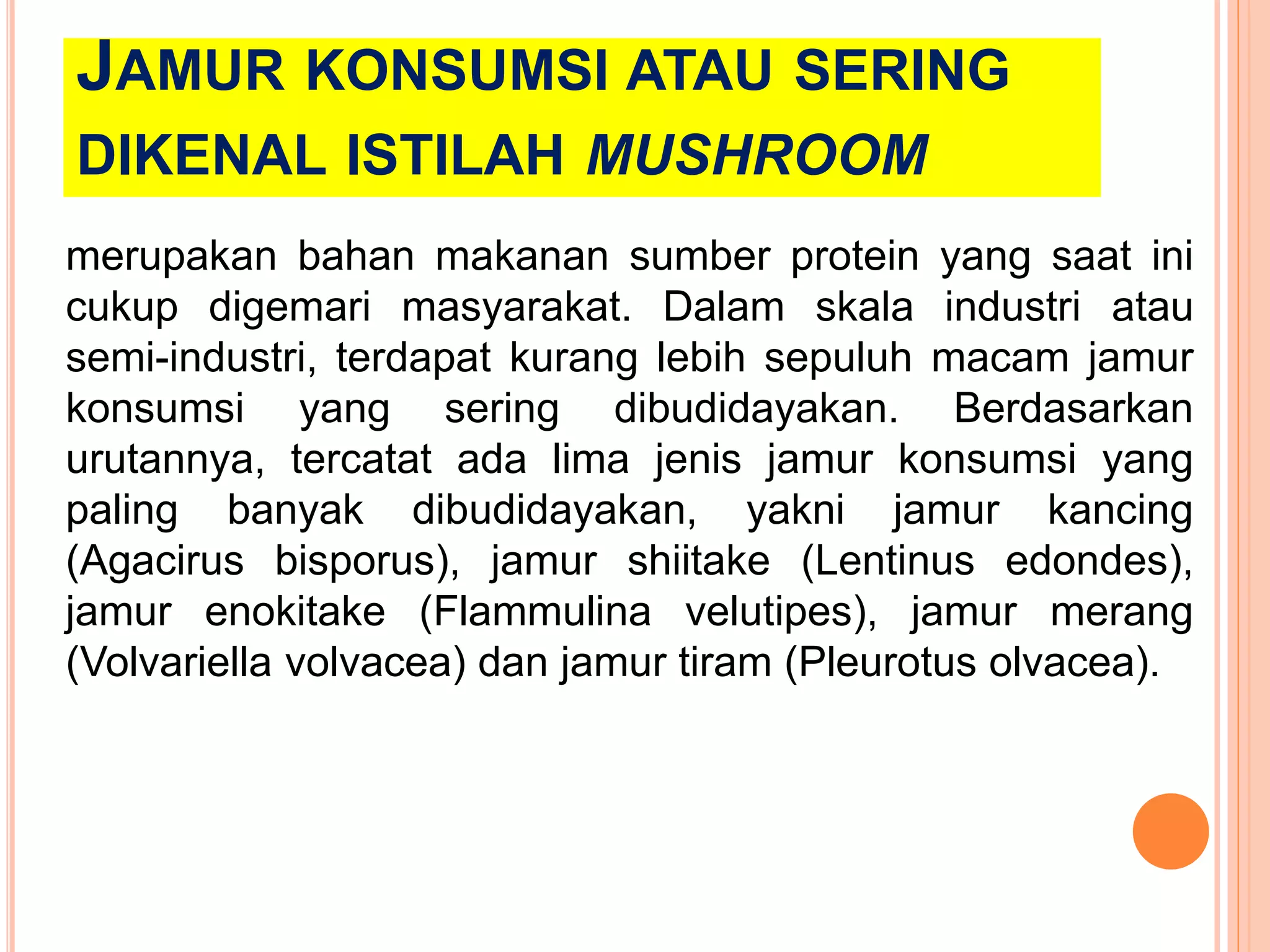 Budidaya jamur | PPTX