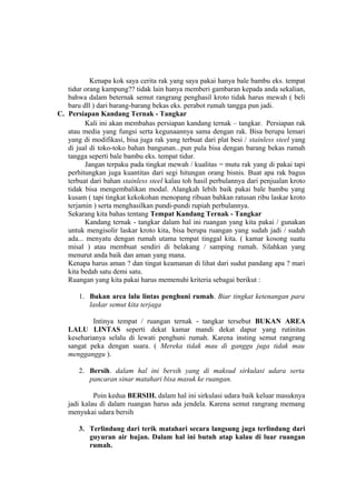 Budidaya semut rang | DOC