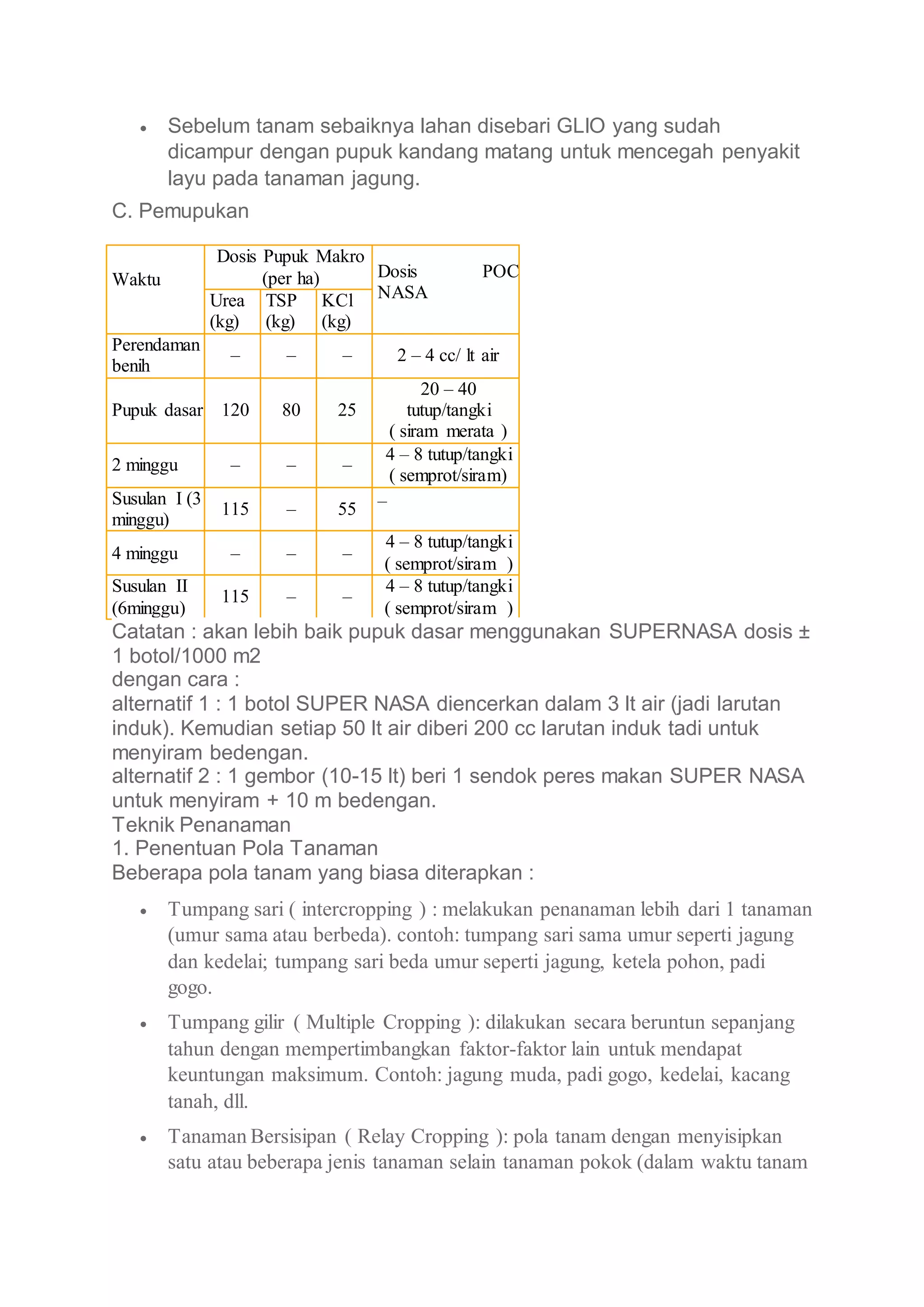 Budidaya Tanaman Jagung Pdf