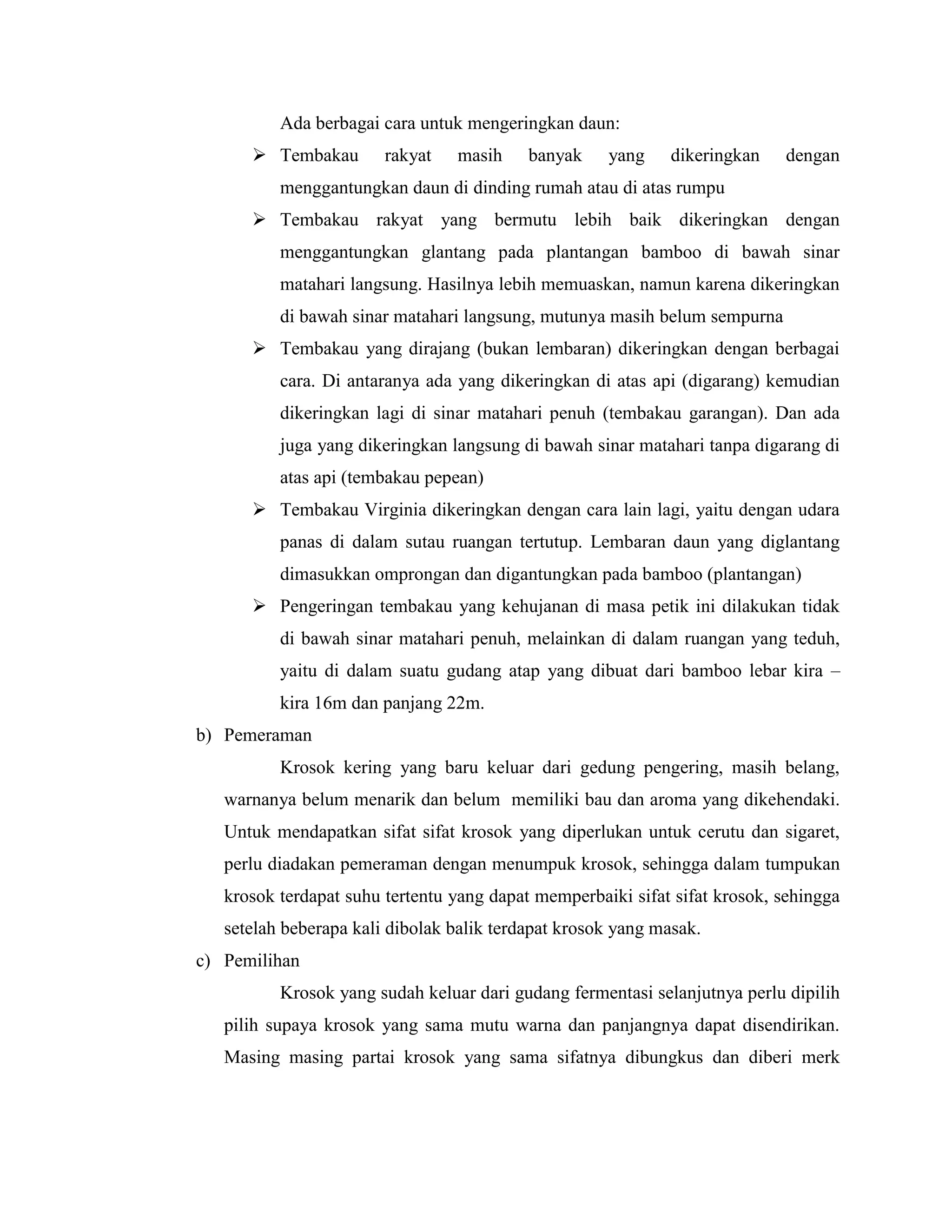 Budidaya tembakau | PDF